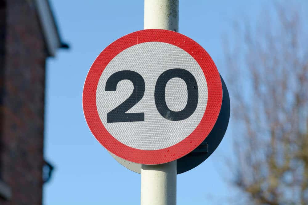 20mph Zones in South London in 2020 - Pace Van Hire