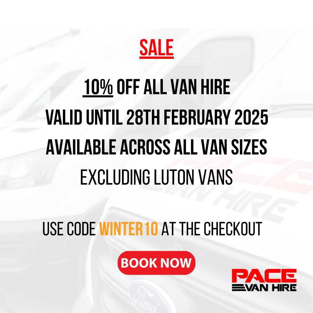 Mercedes Sprinter payload – PACE Van Hire